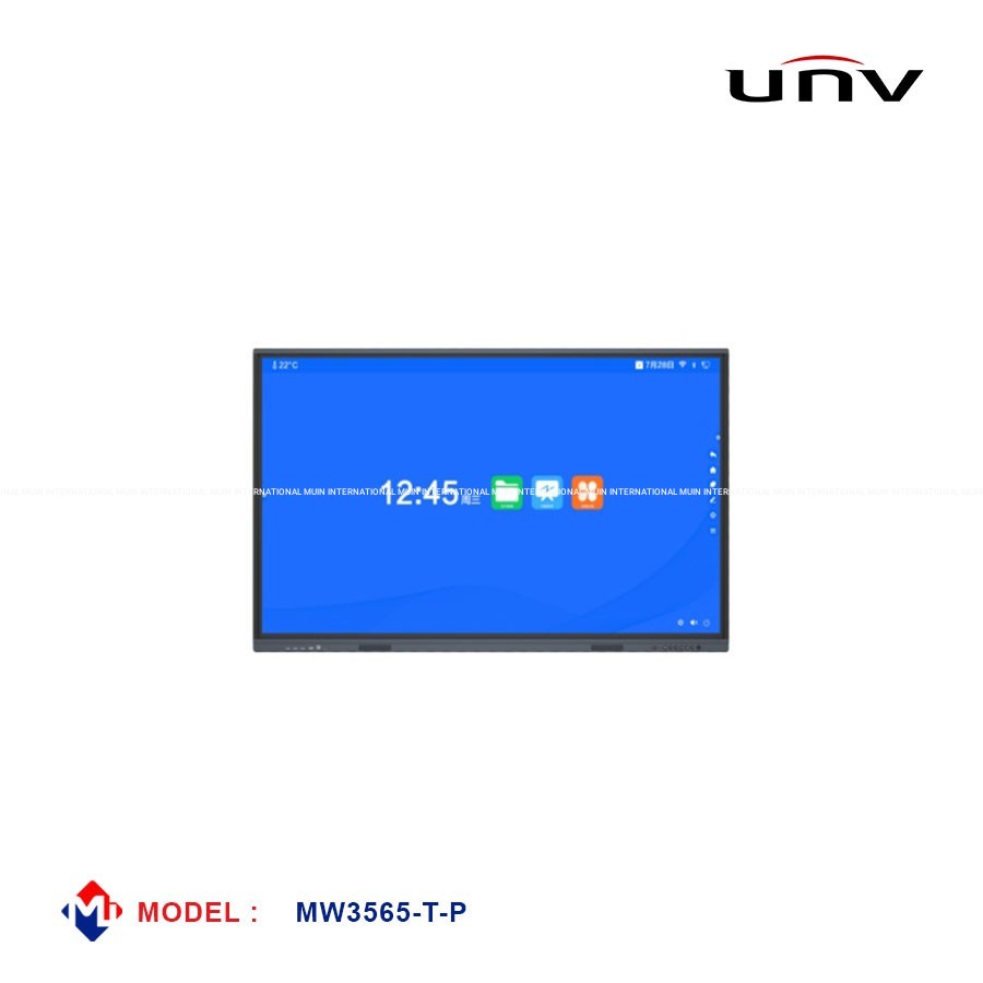 UNV MW3565-T-P 65" 4K Smart Interactive Board Price in Nepal | Muin Int'l